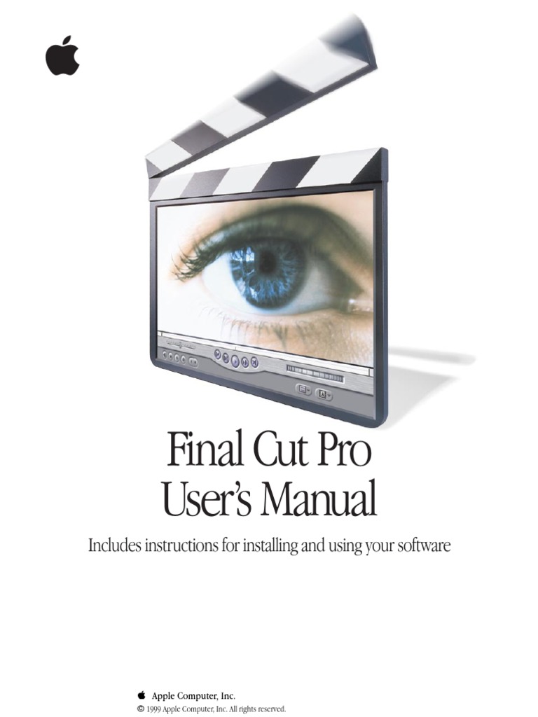 Manual Final Cut Pro | PDF | Electrical Connector | Computer Engineering