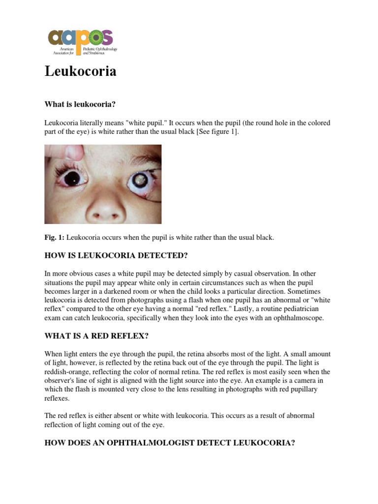 Leukocoria