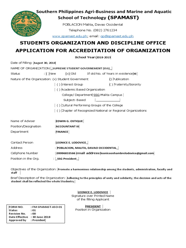 Southern Philippines Agri-Business and Marine and Aquatic School of ...