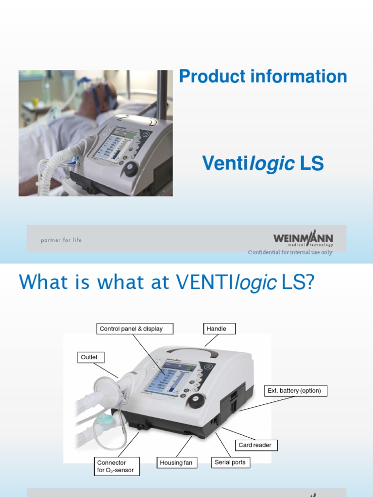 VENTIlogic LS Ventilator Overview | PDF | Breathing | Nature