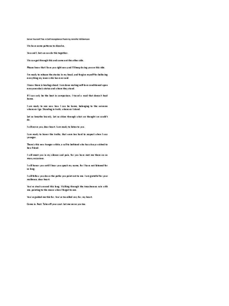 Oral Communication - POEM | PDF | Self-Improvement
