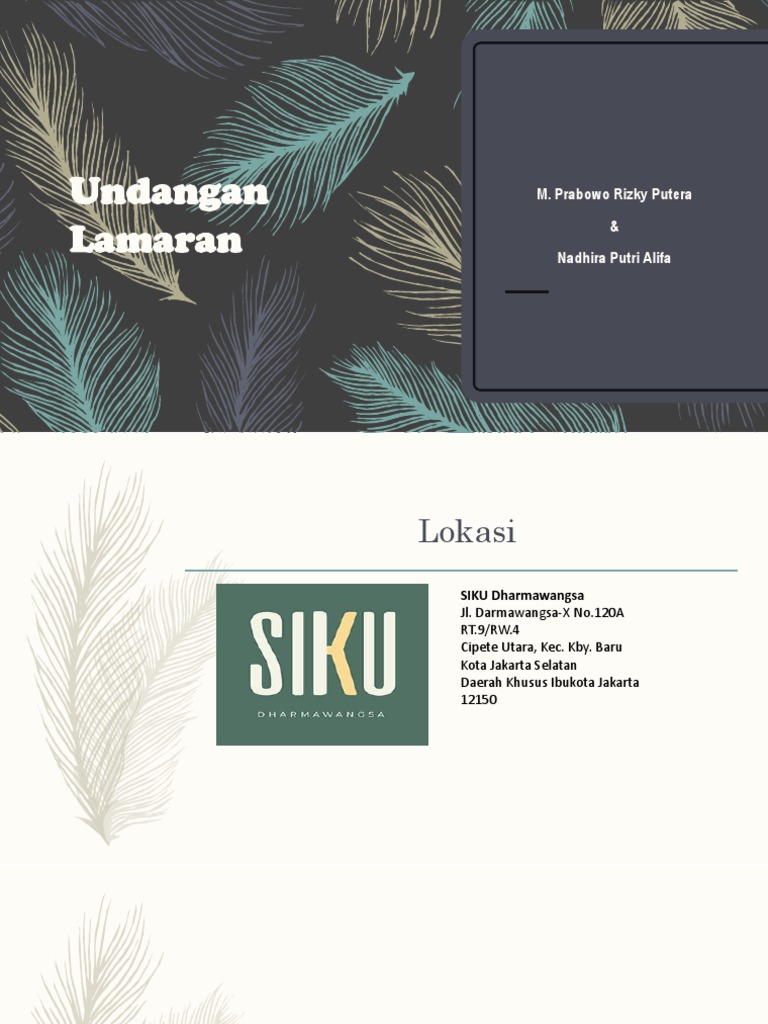 Undangan Lamaran IKI | PDF