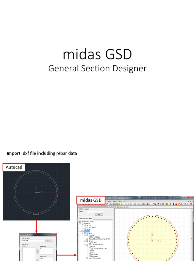 Midas GSD: General Section Designer | PDF
