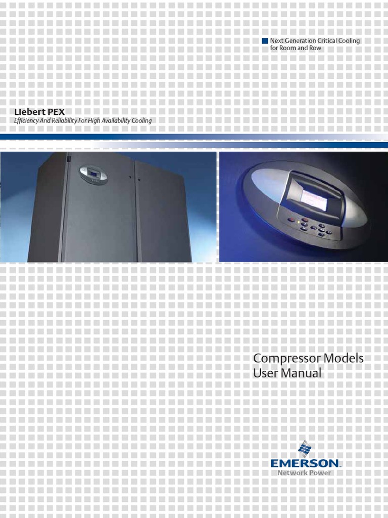 Liebert Pex Compressor Models User Manual PDF | PDF | Air Conditioning ...