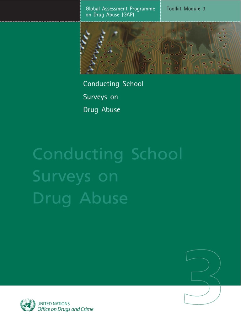 School Surveys on Drug Abuse Toolkit | PDF | Survey Methodology ...