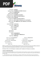 New ABO Form - AMWAY | PDF | Arbitration | Contractual Term