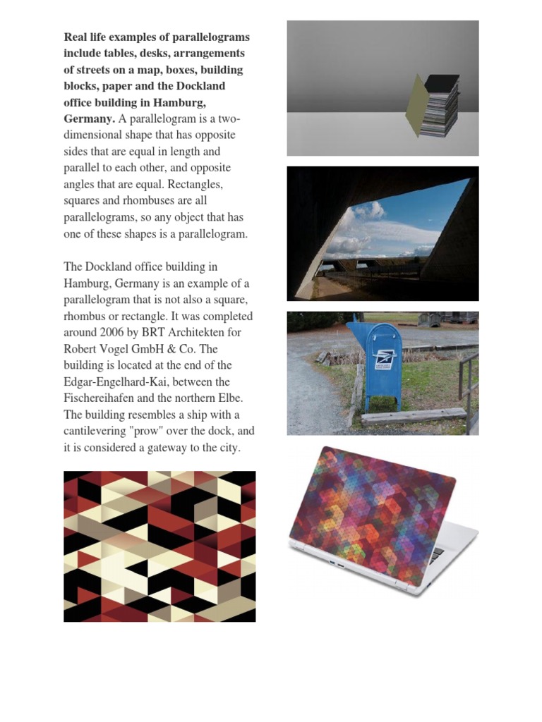 Parallelogram In Everyday Life