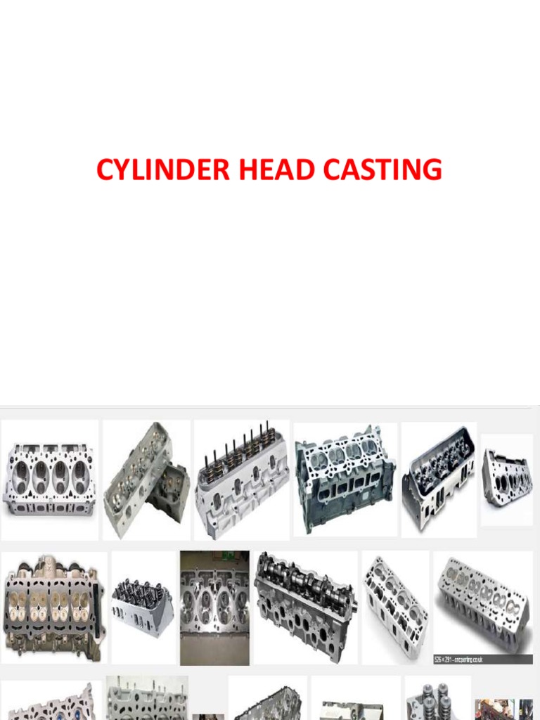 Cylinder Head Casting | PDF | Business | Technology & Engineering