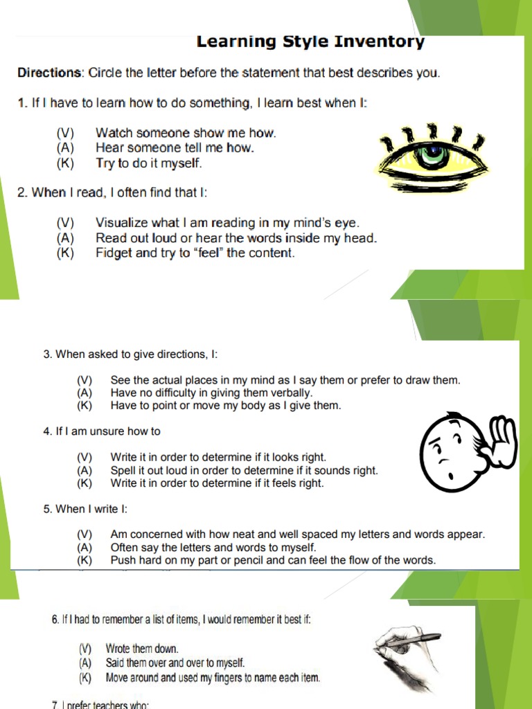 Learning Styles | PDF | Learning Styles | Learning