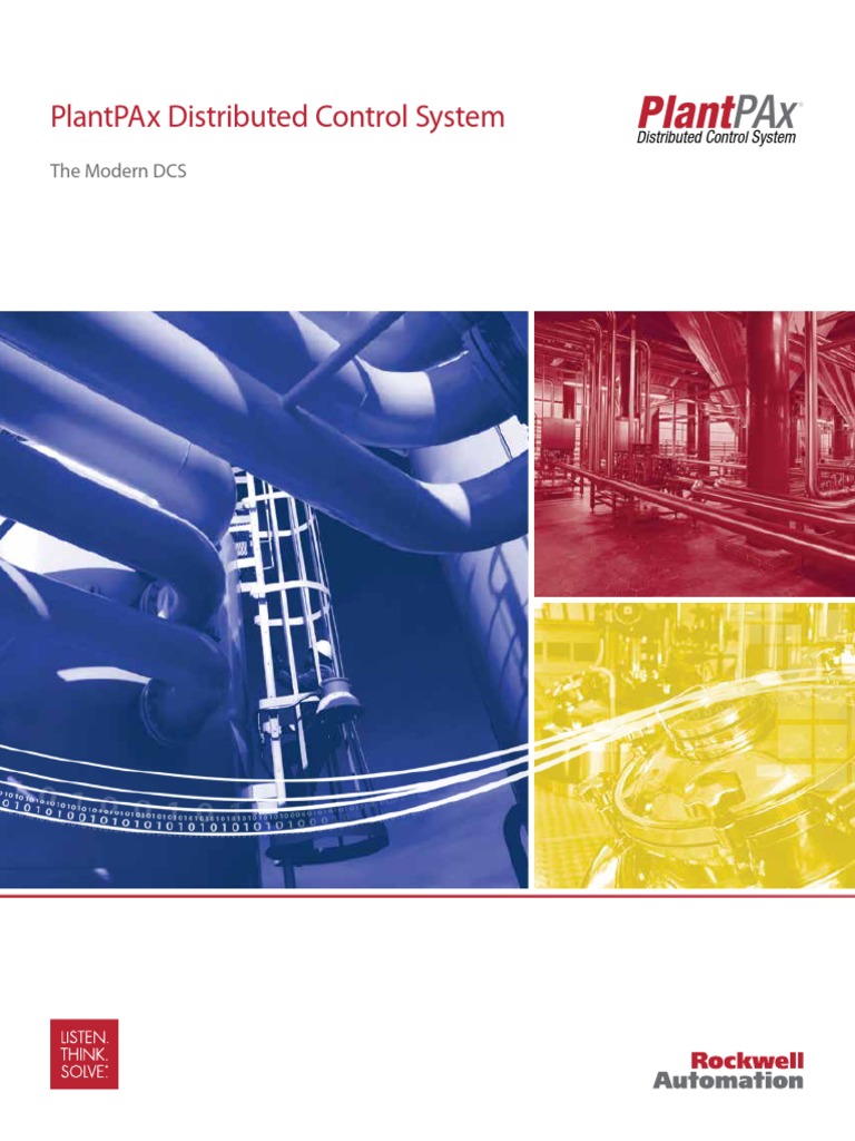 PlantPAx Distributed Control System - The Modern DCS | PDF | Automation | Control Theory