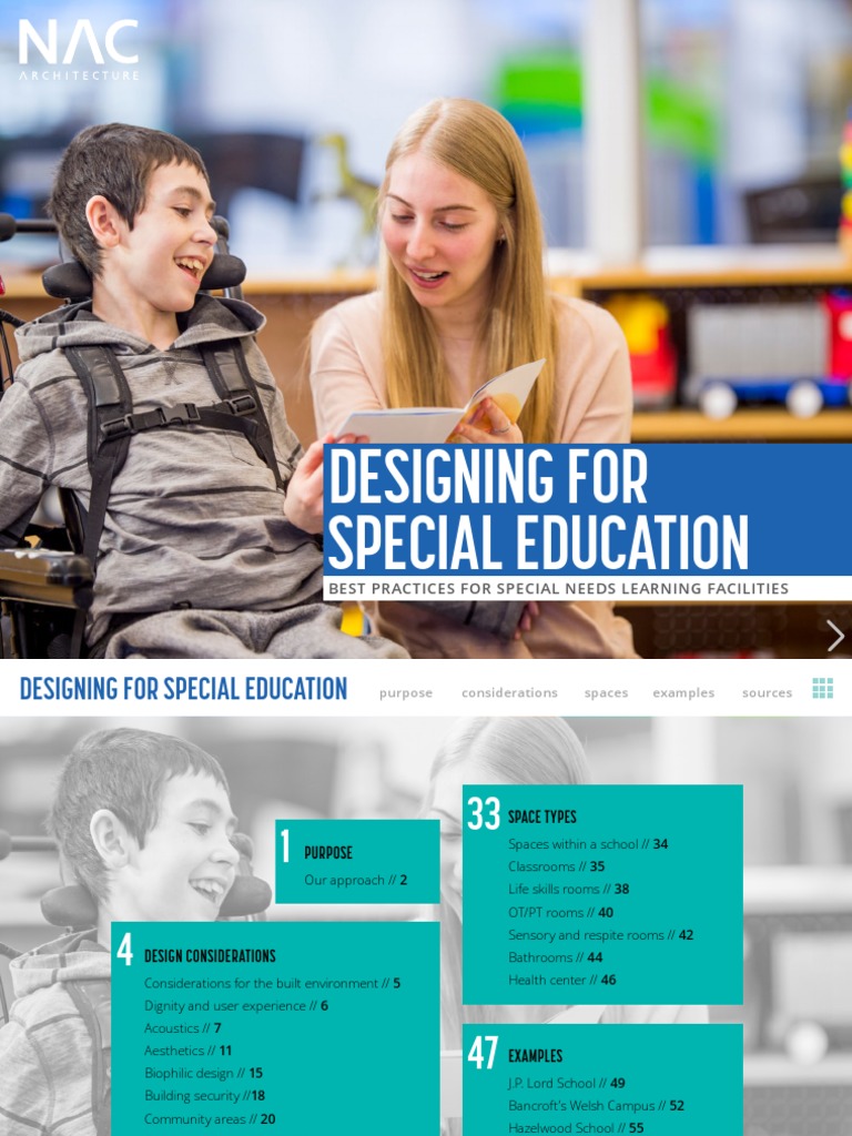 Design For Special Education PDF | PDF | Special Education | Inclusion ...