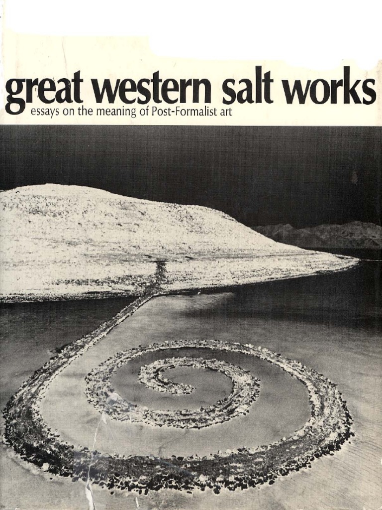 Great Western Salt Works by Jack Burnham (1974) | PDF