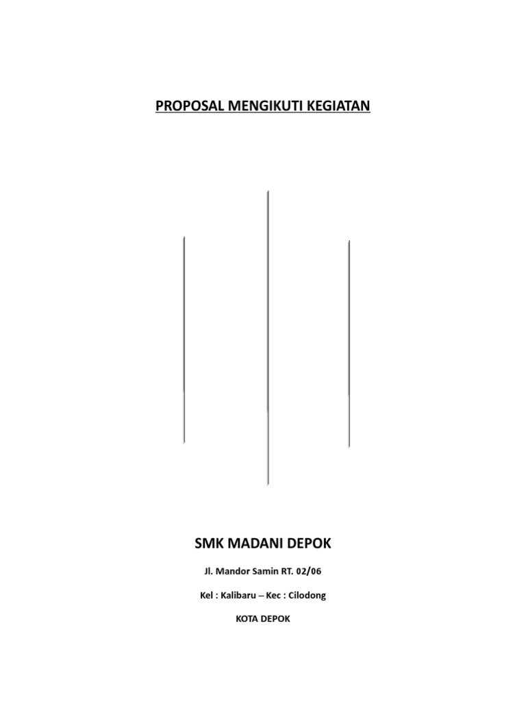 Proposal SMA 3 | PDF