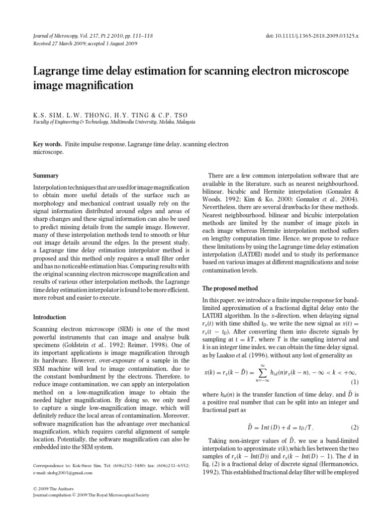 Electron Microscope | Download Free PDF | Scanning Electron Microscope ...