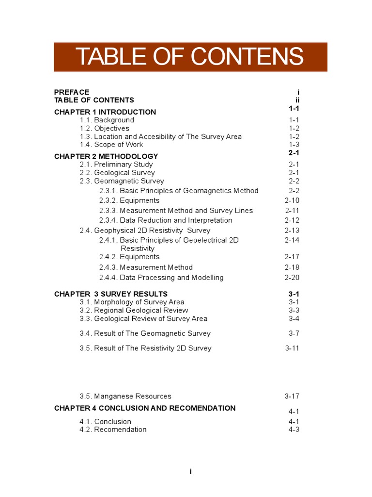 Table of Contens: Preface I II Chapter 1 Introduction 1-1 | PDF