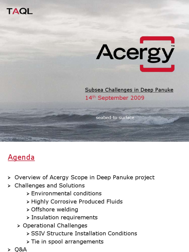 Challenges of Installing Pipelines and Structures for the Deep Panuke ...