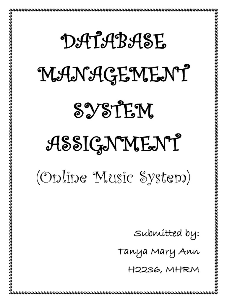 Online Music System | PDF