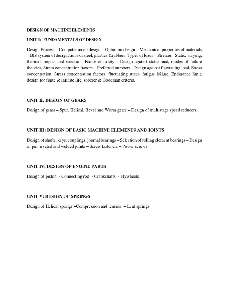 Machine Design | PDF