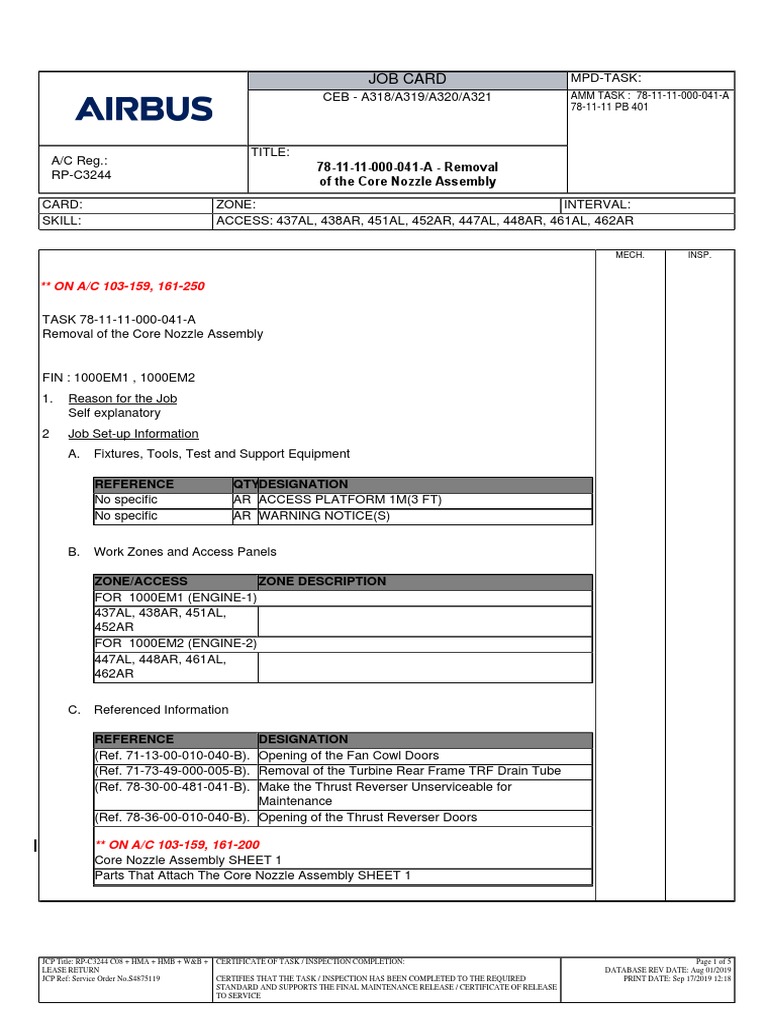 Amm LPT | PDF | Aviation | Airbus