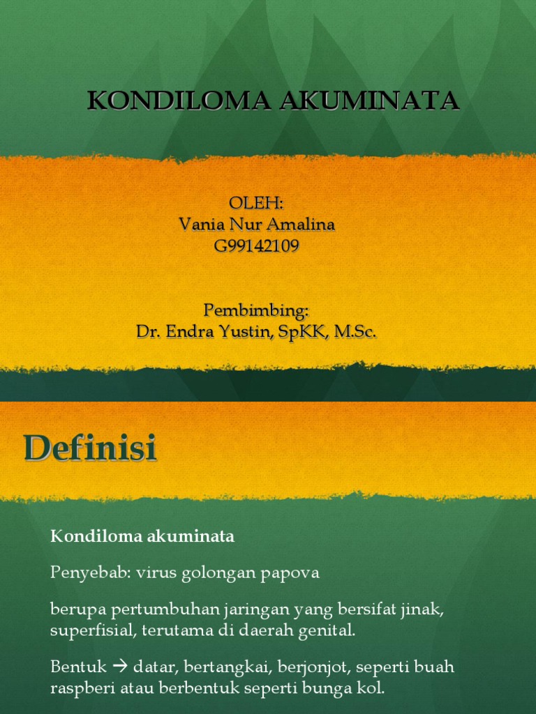Kondiloma Akuminata | PDF