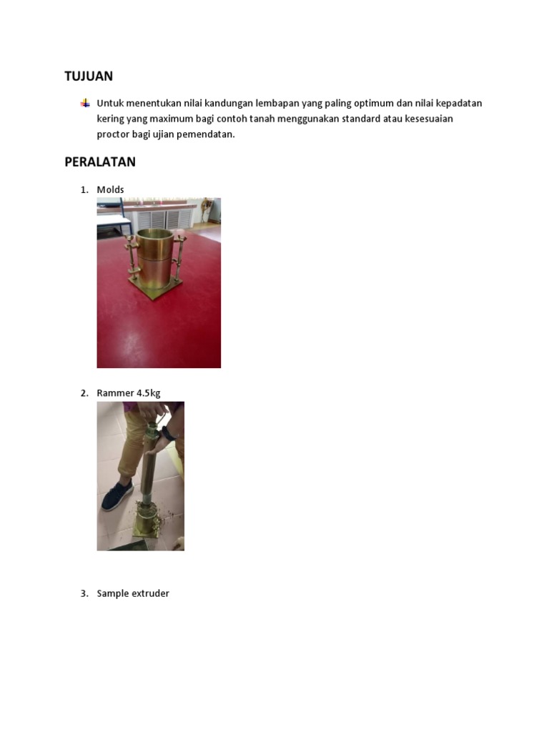 Report Geo Compaction Test | PDF