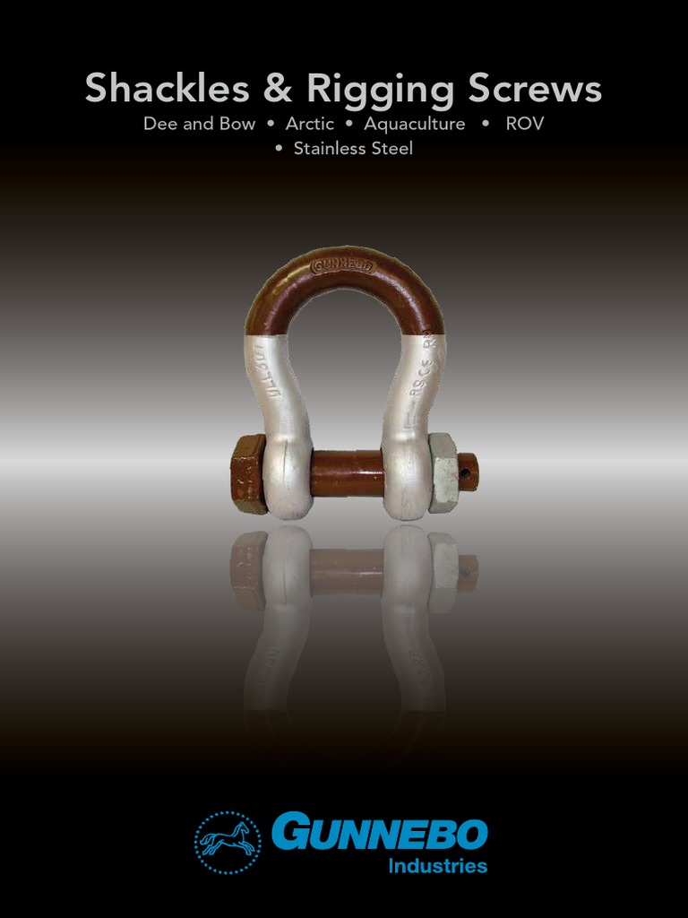 Shackles | PDF | Screw | Forging