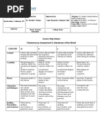 Comic Strip Rubrics | PDF | Comics | Entertainment