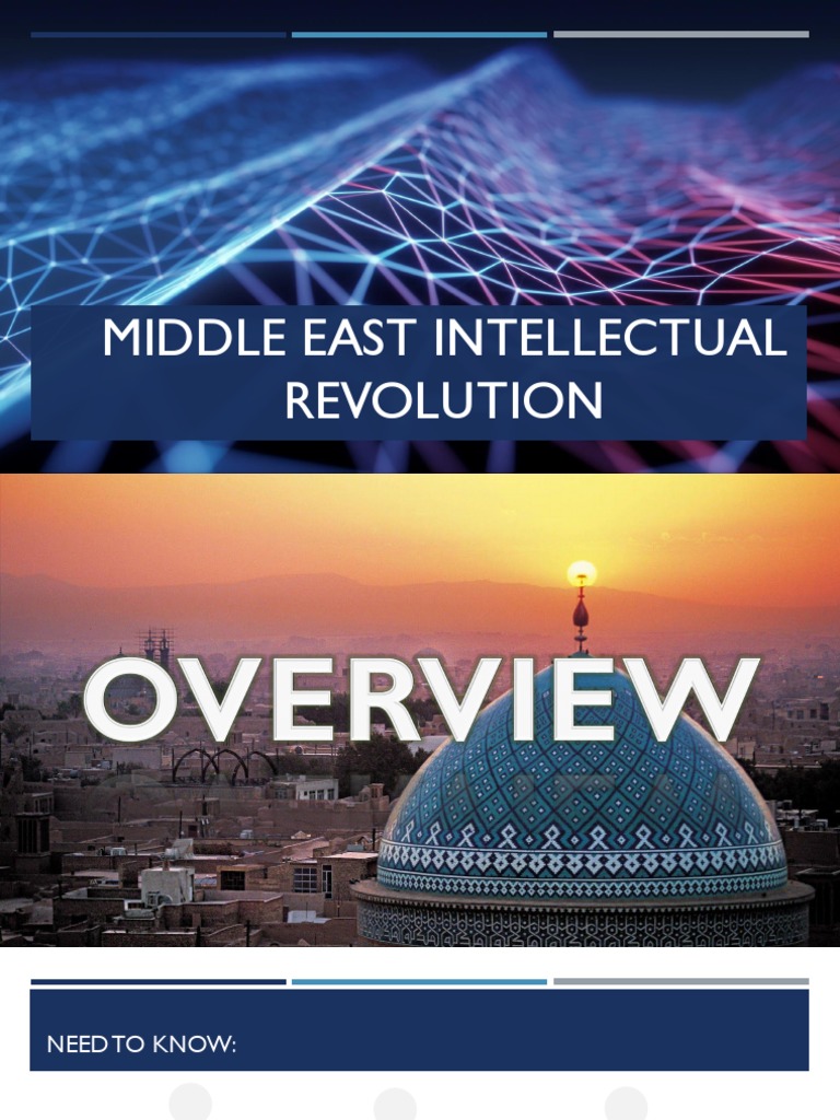 Middle East Intellectual Revolution | Medicine | Innovation