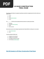 Answers For ClickSafety OSHA 30 Construction Final Exam - OSHA10Answers ...