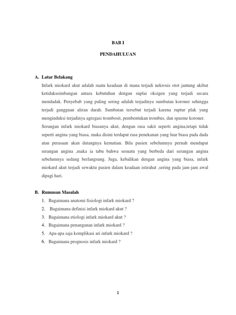 Infark Miokard | PDF