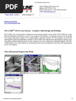 PLS CADD Stepwise Guideline | PDF | Computer File | Parameter (Computer Programming)