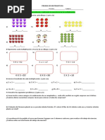 Prueba Diagnóstica de Matemáticas DE Segundo Grado | PDF | Sustracción ...