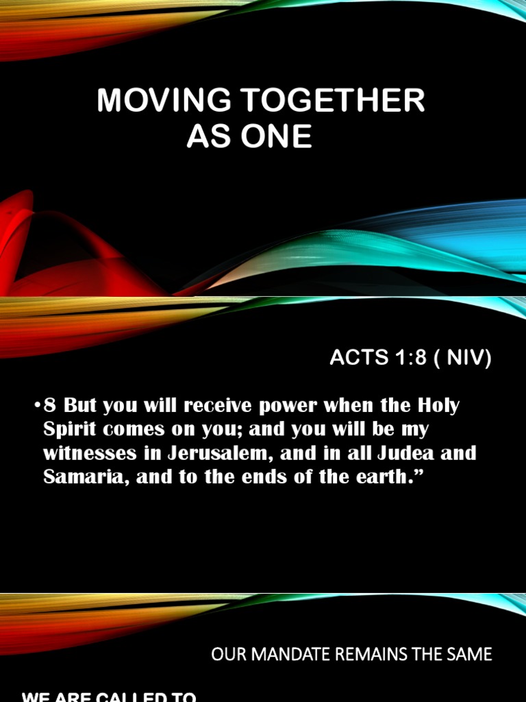 Moving Together As 1 | PDF