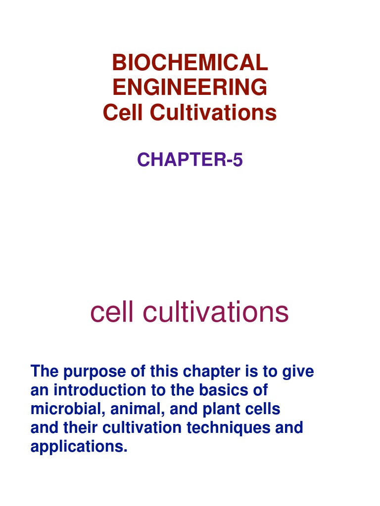 Cell Cultivation Techniques Overview | PDF | Growth Medium | Bacteria