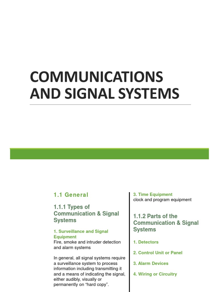 Communication Signal | PDF | Sensor | Electronics