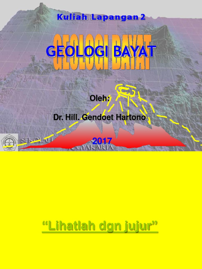 Geologi dan Stratigrafi Bayat | PDF