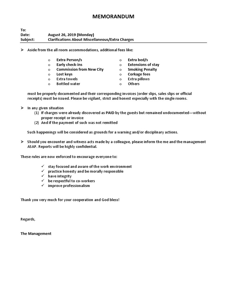 MEMORANDUM New Rules | PDF | Law