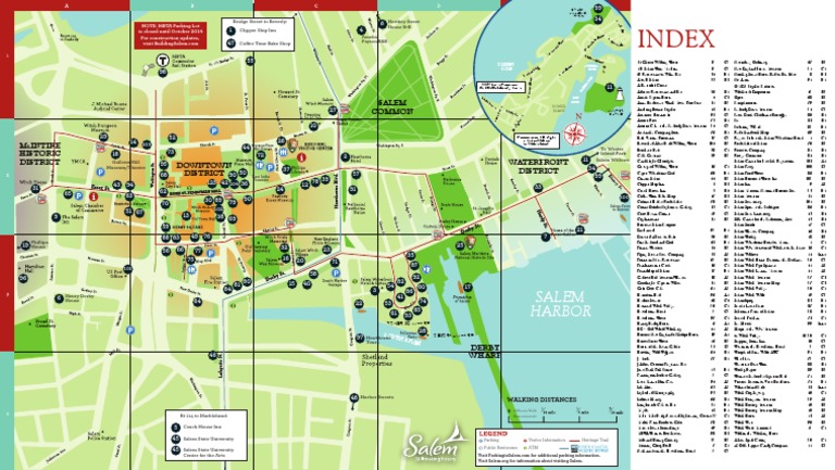 Salem Heritage Trail PDF | PDF | Salem, Massachusetts | Buildings And ...