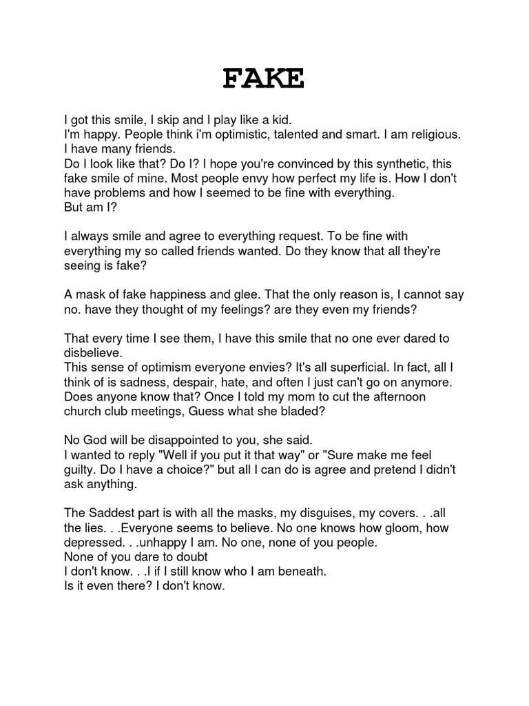 Fake | PDF