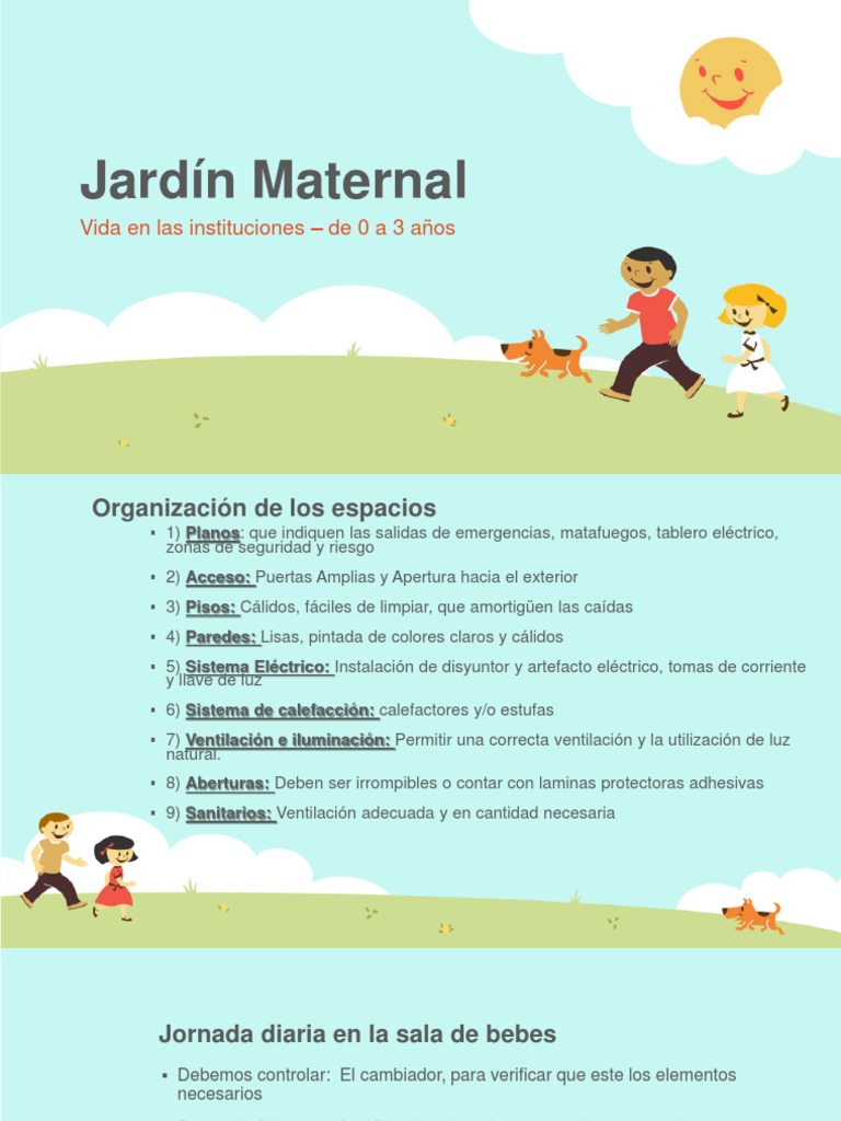 Jardín Maternal | PDF | Educación de la primera infancia | Educación ...