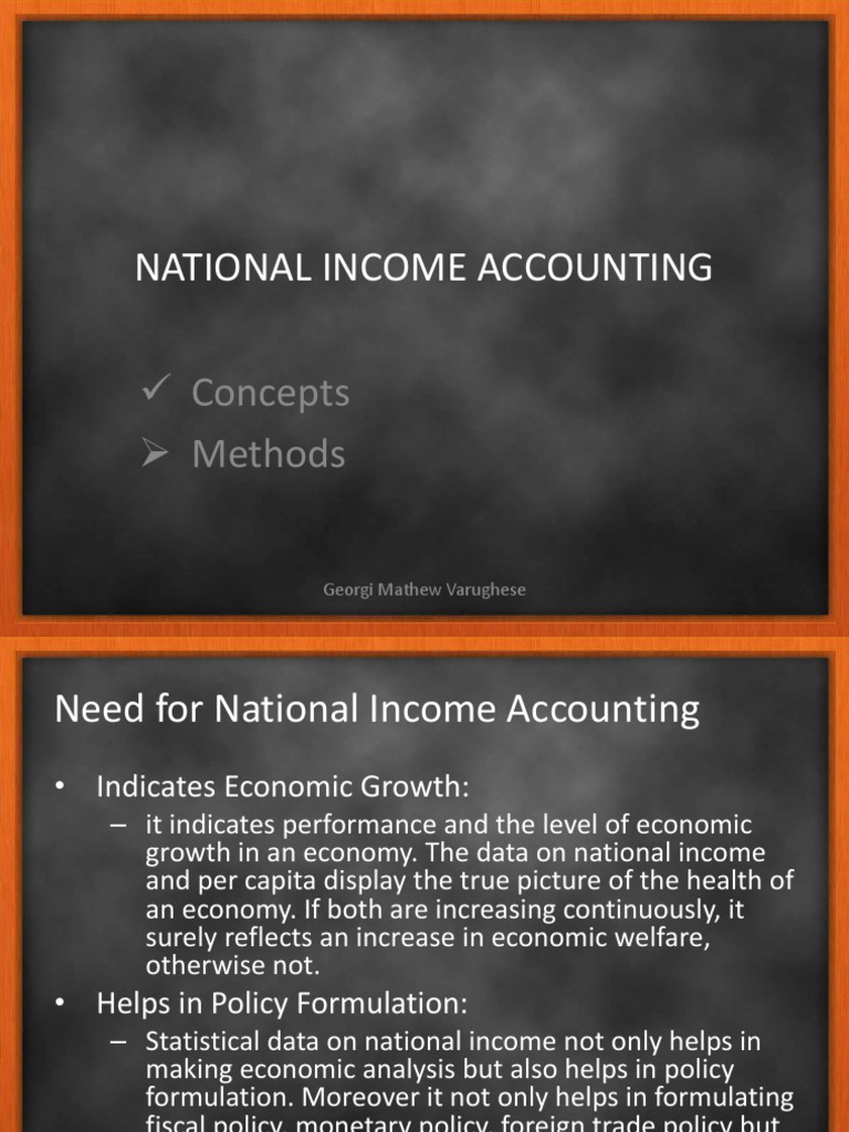 National Income Accounting | PDF | Intermediate Consumption | Value Added