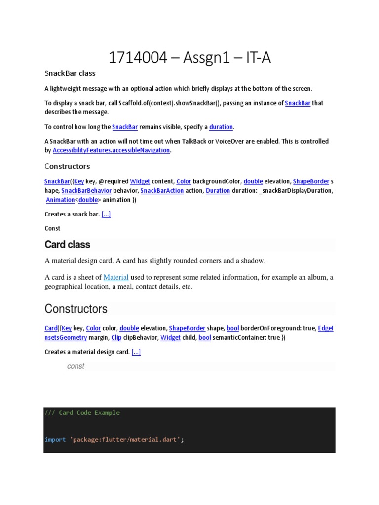 Assgn1 - IT-A: Constructors | PDF | Software Engineering | Computer Programming