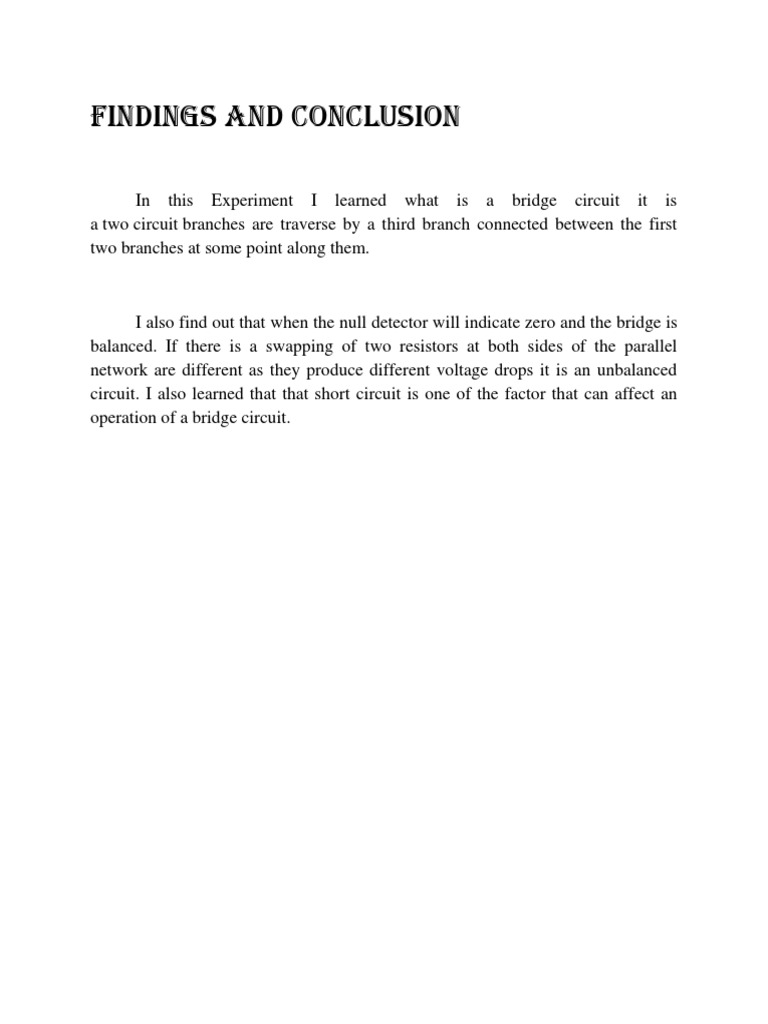 Findings and Conclusion | PDF