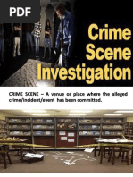 SOCO Procedure | PDF | Crime Scene | Forensic Science