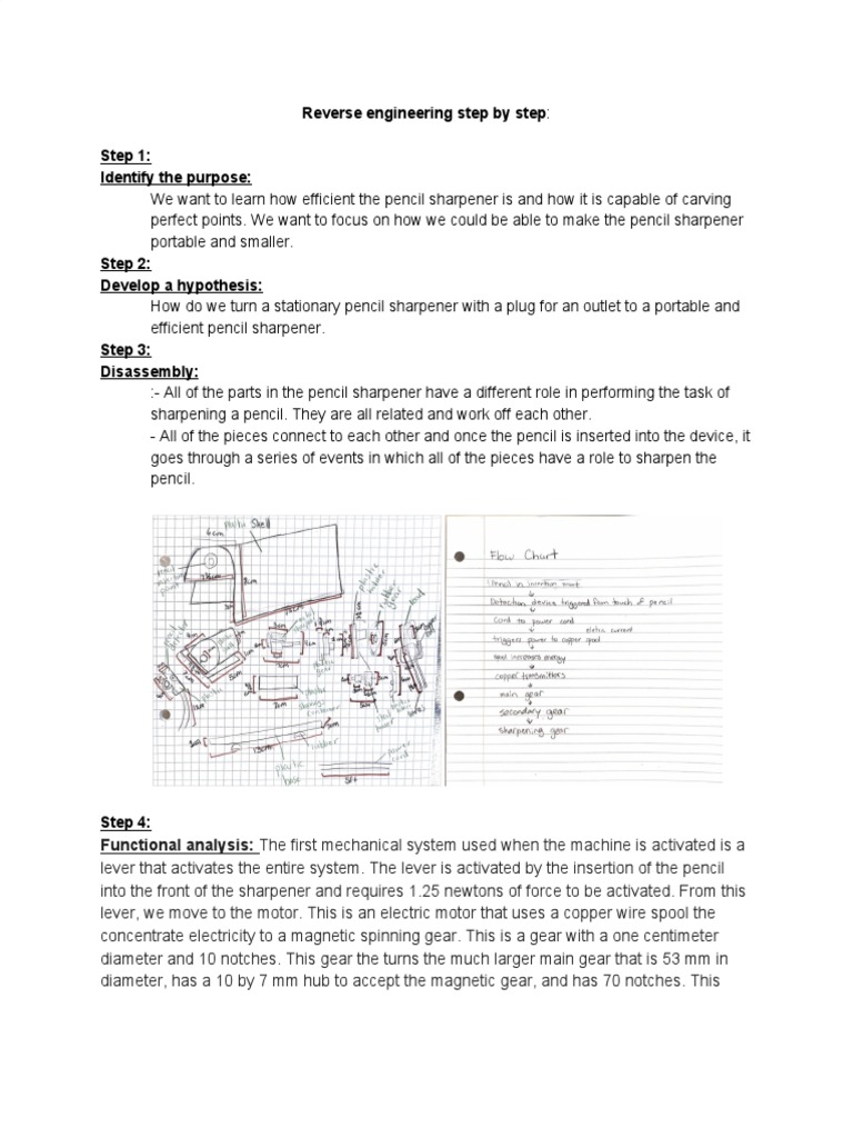 Reverse Engineering Step by Step | Download Free PDF | Electric Motor ...
