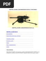 MANUAL DE Fusil FX-05 Xicoatl | PDF | Rifle | Revista (armas de fuego)