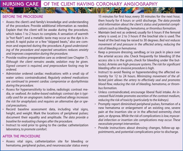 Angiography PDF | PDF | Ischemia | Coronary Artery Disease