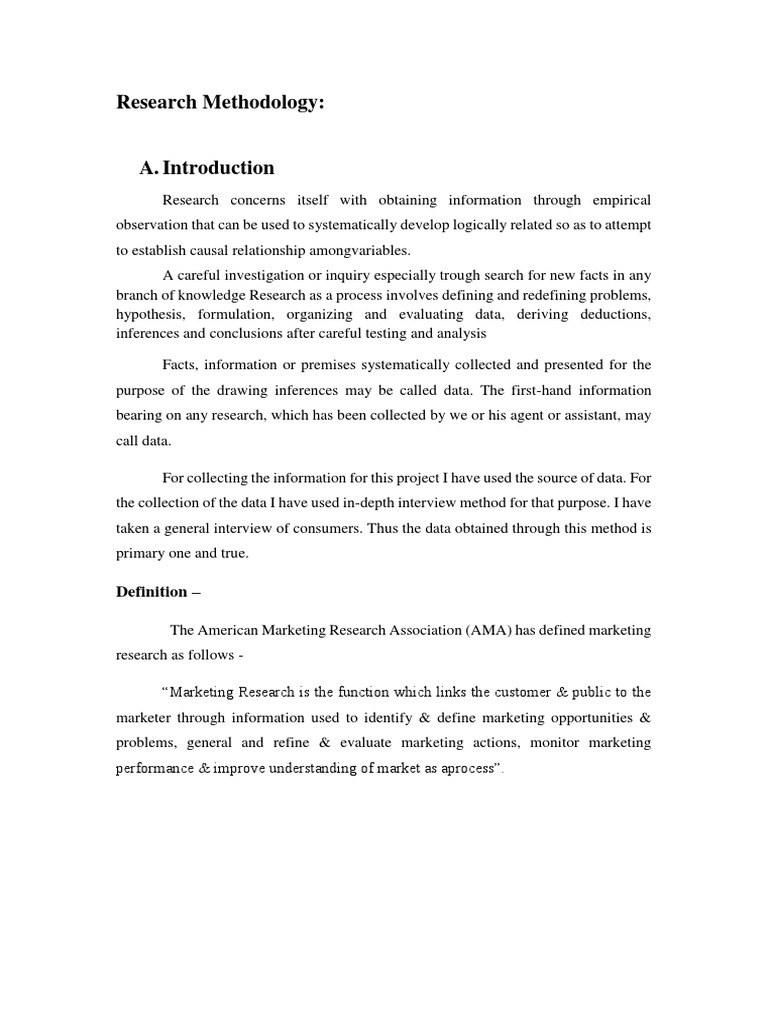 Research Methodology:: Definition | Download Free PDF | Sampling ...