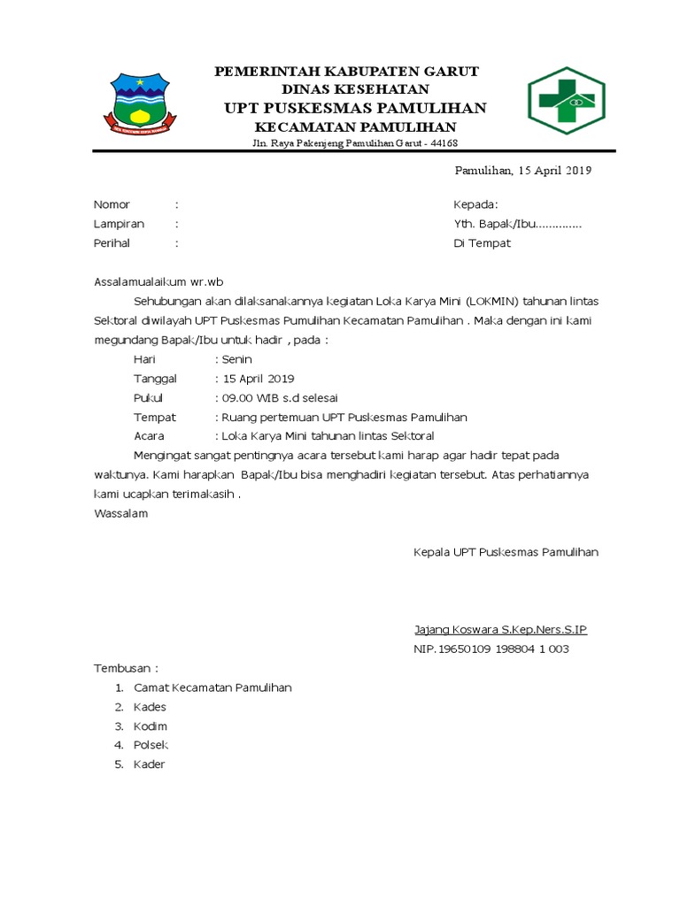 Contoh Kop Surat | PDF
