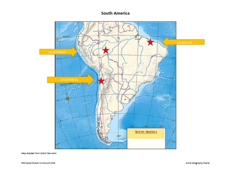 South America Geography Overview | PDF